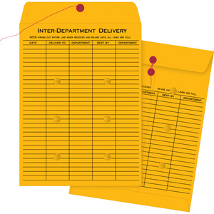 Business Source 2-sided Inter-Department Envelopes - BSN42255 - Shoplet.com