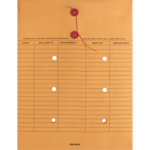 Business Source 2-sided Inter-Department Envelopes - BSN42255 - Shoplet.com