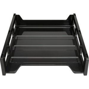 Business Source Front-Load Stackable Letter Tray - BSN62884 - Shoplet.com
