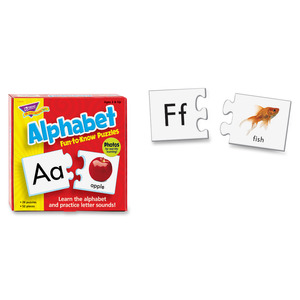 Trend Alphabet Fun-to-Know Puzzles - TEPT36002 - Shoplet.com
