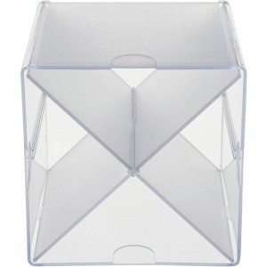 Deflecto Stackable Cube Organizer - DEF350201 - Shoplet.com