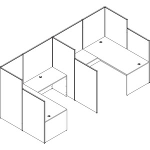 Lorell Essentials Series Rectangular Desk Shell - LLR69409 - Shoplet.com