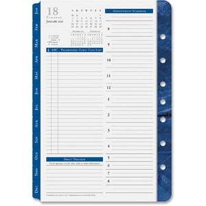 Franklin Covey Classic Monticello 2PPD Planner Refill - FDP36229 ...