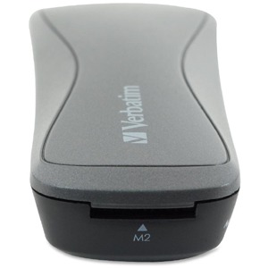 Verbatim SD/Memory Stick Pocket Card Reader, USB 2.0 - Graphite ...