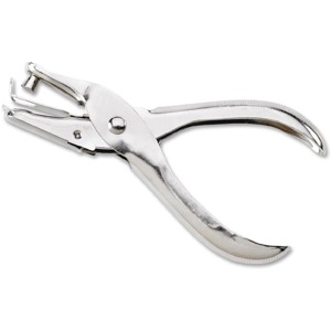 Business Source 1/4" Round Ticket Punch - BSN62895 - Shoplet.com