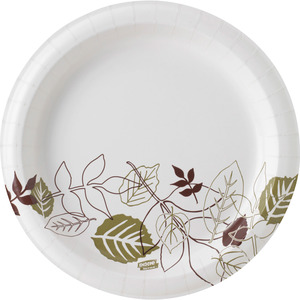 Dixie Pathways Heavyweight Paper Plates - DXESXP9PATHCT - Shoplet.com