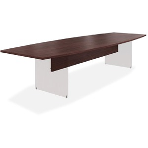 HON Preside Boat Shaped Table Top 144"W - HONT14448PNN - Shoplet.com