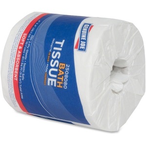 Genuine Joe Embossed Roll Bath Tissue - GJO2508080 - Shoplet.com