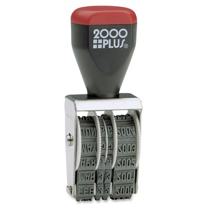 Consolidated Stamp Cosco 4-band Date Stamp - COS012730 - Shoplet.com