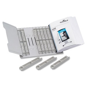 DURABLE 12-Section Catalog Display Rack - DBL595110 - Shoplet.com