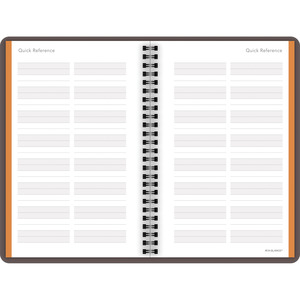 At-A-Glance Planning Notebook Lined with Monthly Calendars ...