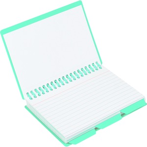 C-Line Spiral Bound Index Card Notebook with Index Tabs - CLI48750 ...