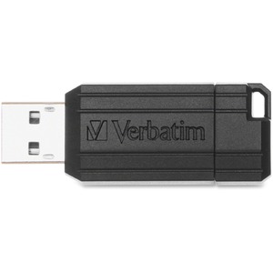 Verbatim Microban PinStripe USB Flash Drive - VER49062 - Shoplet.com