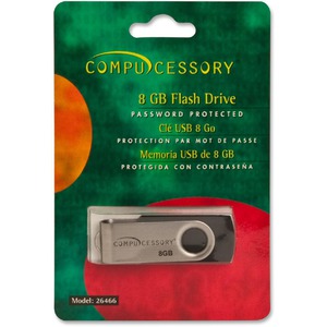 Compucessory Password Protected USB Flash Drives - CCS26466 - Shoplet.com