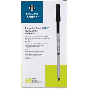 Business Source Bulk Pack Ballpoint Stick Pens - BSN37531 - Shoplet.com