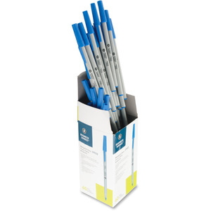 Business Source Bulk Pack Ballpoint Stick Pens - BSN37532 - Shoplet.com