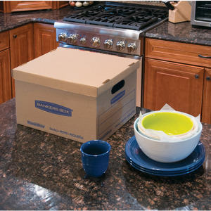Bankers Box SmoothMove Classic Moving Boxes, Small - FEL7714203 ...