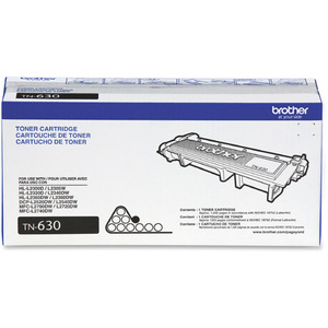 Brother Genuine TN630 Black Toner Cartridge - BRTTN630 - Shoplet.com