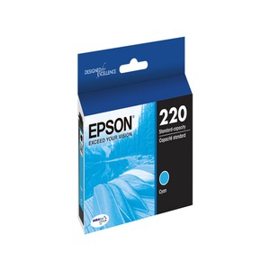 Epson DURABrite Ultra 220 Original Ink Cartridge - Cyan - EPST220220 ...
