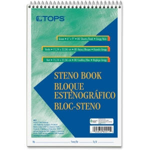 TOPS Steno Books - TOP8021DZ - Shoplet.com