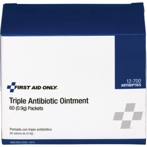 FIRST AID ONLY, INC. First Aid Only Triple Antibiotic Ointment Packets ...