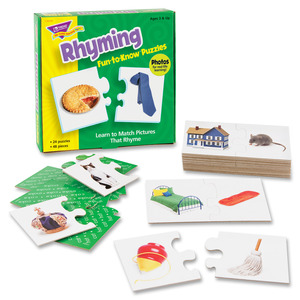 Trend Rhyming Puzzle Set - TEP36009 - Shoplet.com