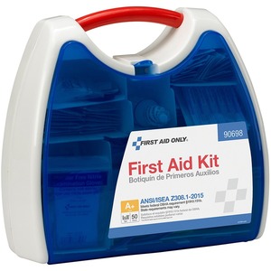 FIRST AID ONLY, INC. First Aid Only 50-Person ReadyCare First Aid Kit ...
