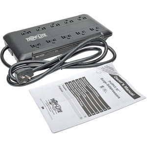 Tripp Lite 10-Outlet Surge Protector Power Strip 6ft Cord 2880 Joules ...