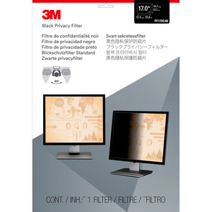 3M Privacy Filter Black, Matte, Glossy - MMMPF170C4B - Shoplet.com
