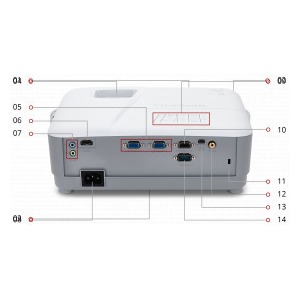 ViewSonic PA503X 3D Ready DLP Projector - 4:3 - Portable - VEWPA503X ...
