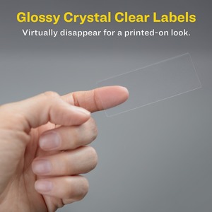 Avery Shipping Labels, Glossy Clear, 2" x 4" , 100 Labels (6522 ...