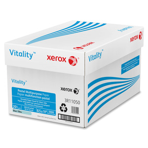 Xerox Vitality Pastel Multipurpose Paper - Blue - XER3R11050 - Shoplet.com