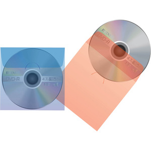 Maxell CD/DVD Keeper Sleeves - Color (25 Pack) - MAX190151 - Shoplet.com
