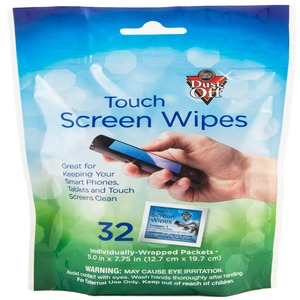 Dust-Off Electronics Screen Wipes - DTSW32 - FALDTSW32M - Shoplet.com