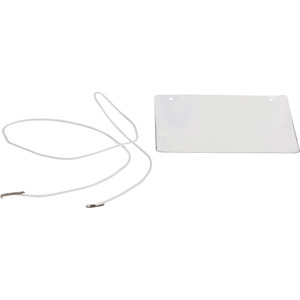 Business Source Elastic Cord Hanging Name Badges - BSN01615 - Shoplet.com