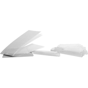 Business Source Plastic Clear Tabs - BSN42T - Shoplet.com