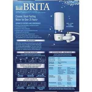 Brita Complete Water Faucet Filtration System with Light Indicator ...