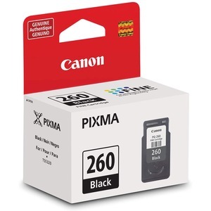 Canon PG-260 Original Inkjet Ink Cartridge - Black - 1 Each - CNMPG260 ...