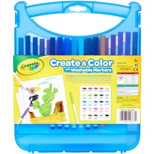 Crayola Super Tips Art Kit - CYO040377 - Shoplet.com