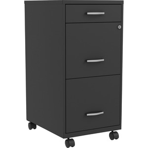 Lorell SOHO Box/File/File 3-Drawer Mobile File Cabinet - LLR00060 ...