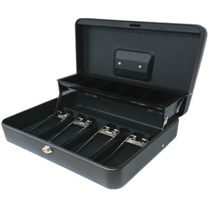 CARL Bill Slots Steel Security Cash Box - CUI82011 - Shoplet.com