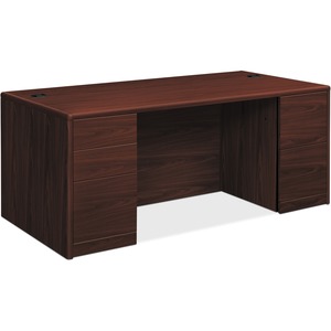 HON 10700 Series Double-Pedestal Desk - HON10774NN - Shoplet.com