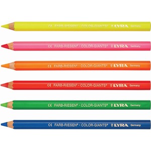 Lyra Color Giant Pencils - DIXL3941063 - Shoplet.com