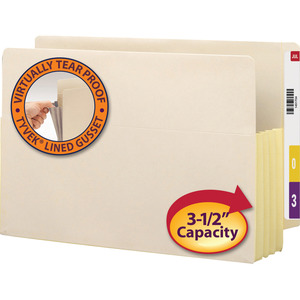 Smead End Tab File Pockets with Reinforced Tab - SMD76164 - Shoplet.com