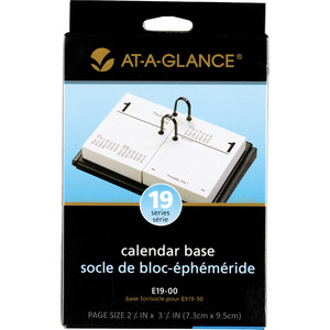 At-A-Glance Loose Leaf Plastic Calendar Base - AAGE1900 - Shoplet.com