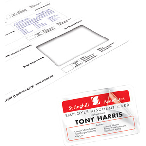Avery Self-laminating ID Cards - AVE5361 - Shoplet.com