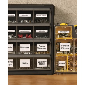 Avery Durable ID Labels, Permanent Adhesive, 5/8" x 3" , 1,600 Labels ...