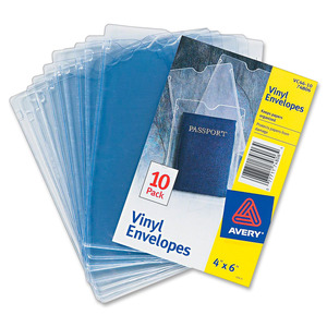 Avery Vinyl File Pocket - AVE74806 - Shoplet.com