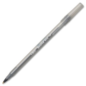 BIC Round Stic Ballpoint Pens - BICGSF11BK - Shoplet.com