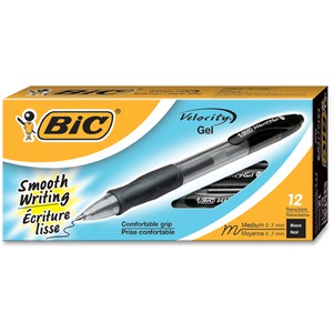 BIC Gel Retractable Pens - BICRLC11BK - Shoplet.com